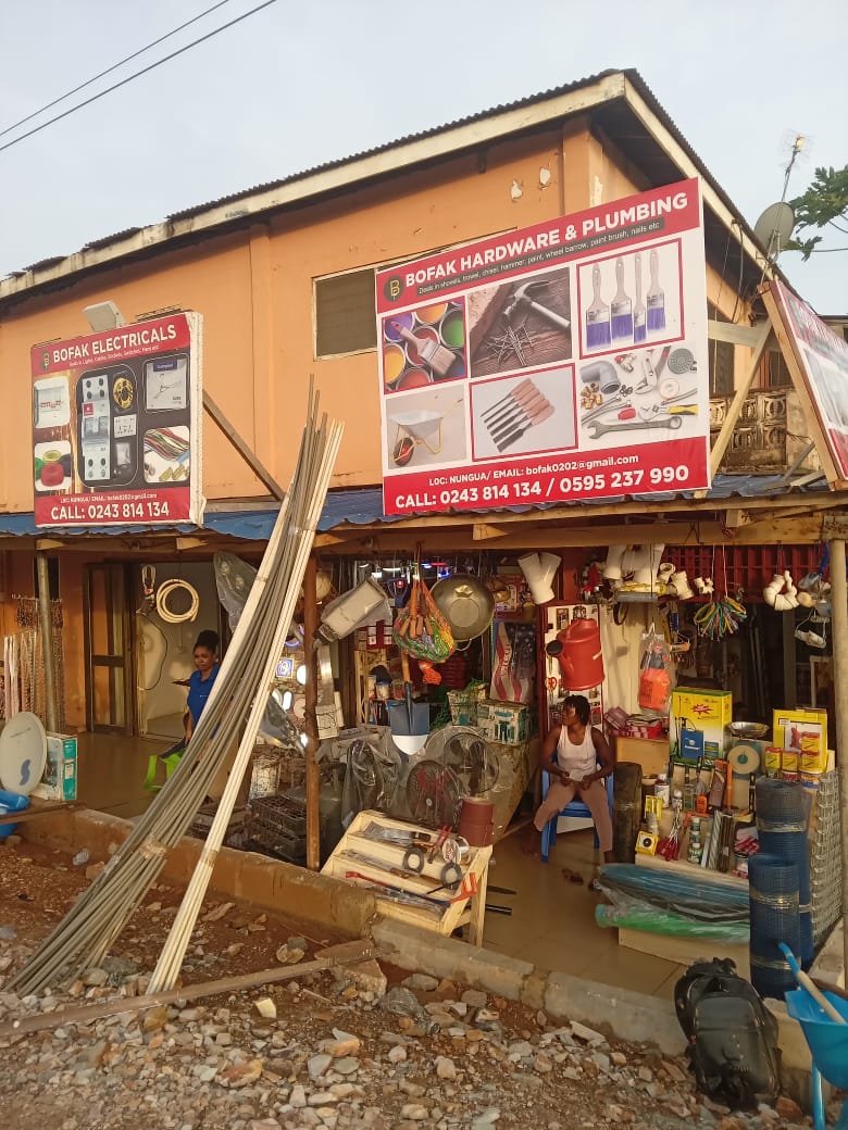 Bofak Hardware and plumbing | Ghana 🇬🇭 – TortoisePath | Blocksandbricks 🇬🇭