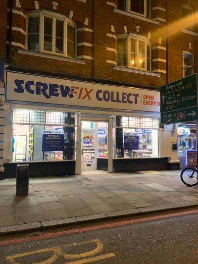 Screwfix | London Victoria | UK 🇬🇧 – TortoisePath | Blocksandbricks 🇬🇭