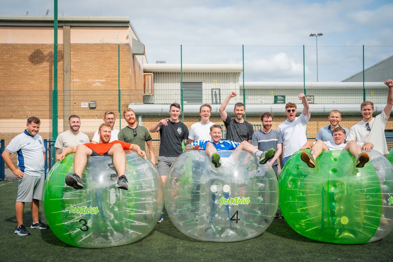 Spartacus Bubble Soccer Newcastle | UK – TortoisePath | Celebrations 🎉