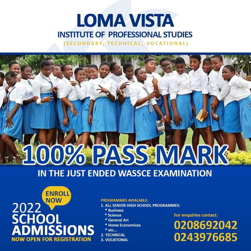 LOMA VISTA Institute of Professional Studies | Ghana 🇬🇭 – TortoisePath ...